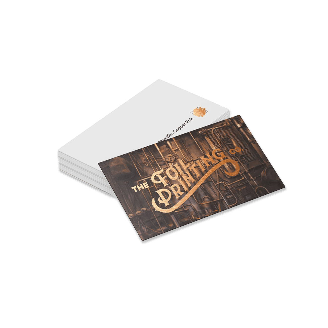 Copper Foil Business Cards Printing – Creative Connect Advertising